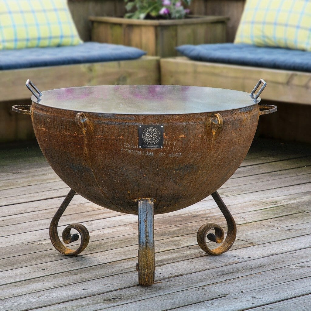 30” Hemisphere Decorative Fire Pit – Custom Fire Pits | Unique Fire ...