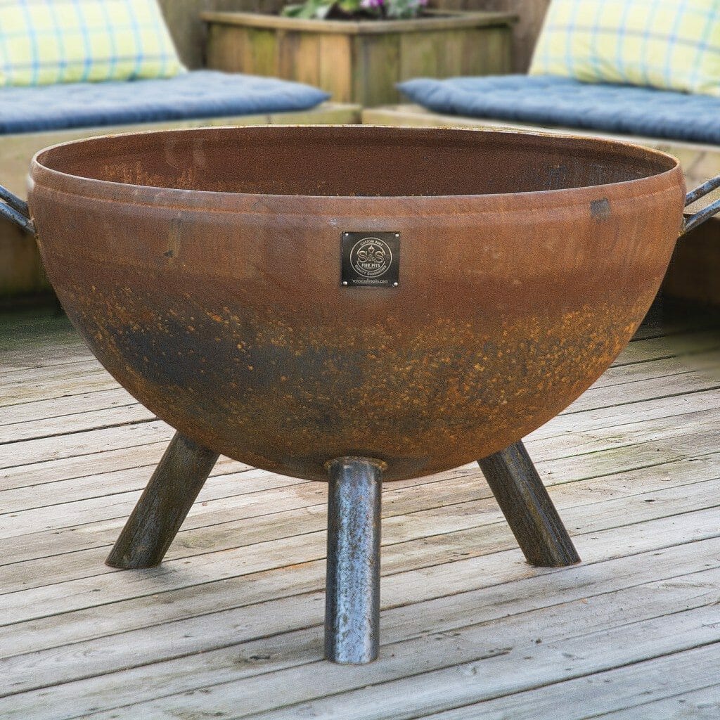 30” Hemisphere Decorative Fire Pit – Custom Fire Pits | Unique Fire ...