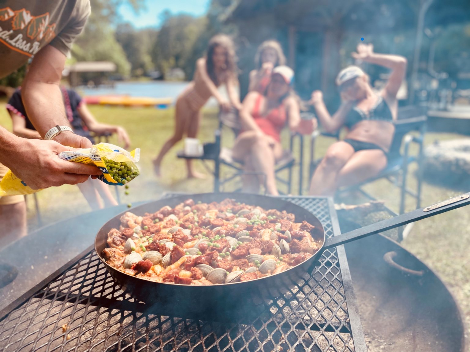 Heavy Duty Handcrafted Cooking Grate For 42″ Fire Pit – Custom Fire ...