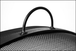 30″ Dome Pivot Fire Pit Screen – Stainless Steel – Custom Fire Pits ...