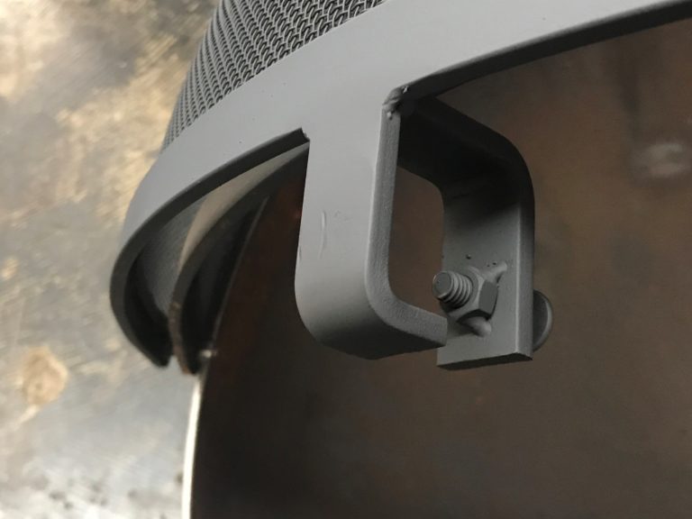 41″ Dome Pivot Fire Pit Screen – Stainless Steel – Custom Fire Pits ...