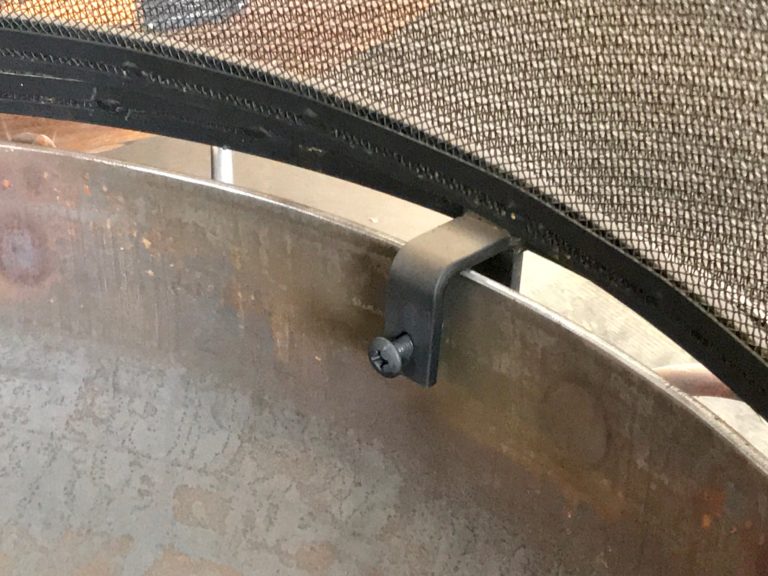 30″ Dome Pivot Fire Pit Screen – Stainless Steel – Custom Fire Pits ...