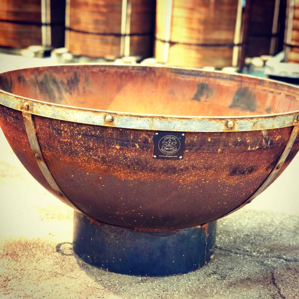 37” Hemisphere Cauldron Fire Pit – Custom Fire Pits | Unique Fire Pits ...