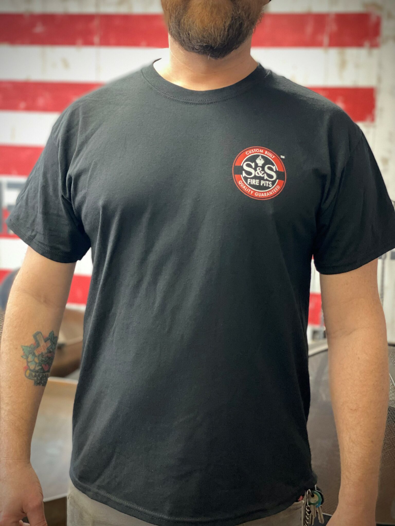 S&S Short Sleeve Logo Shirt – Custom Fire Pits | Unique Fire Pits ...
