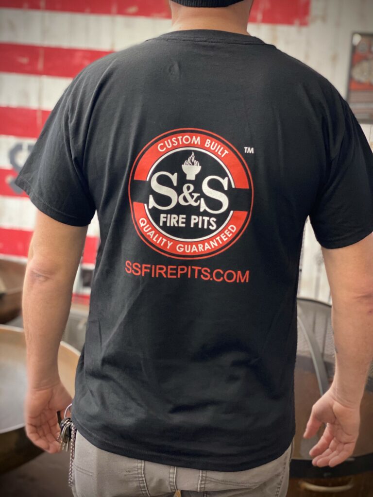 S&S Short Sleeve Logo Shirt – Custom Fire Pits | Unique Fire Pits ...