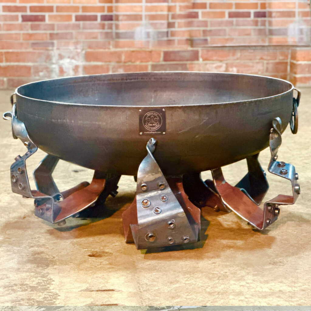 41" Hemisphere Fire Pit on Legs