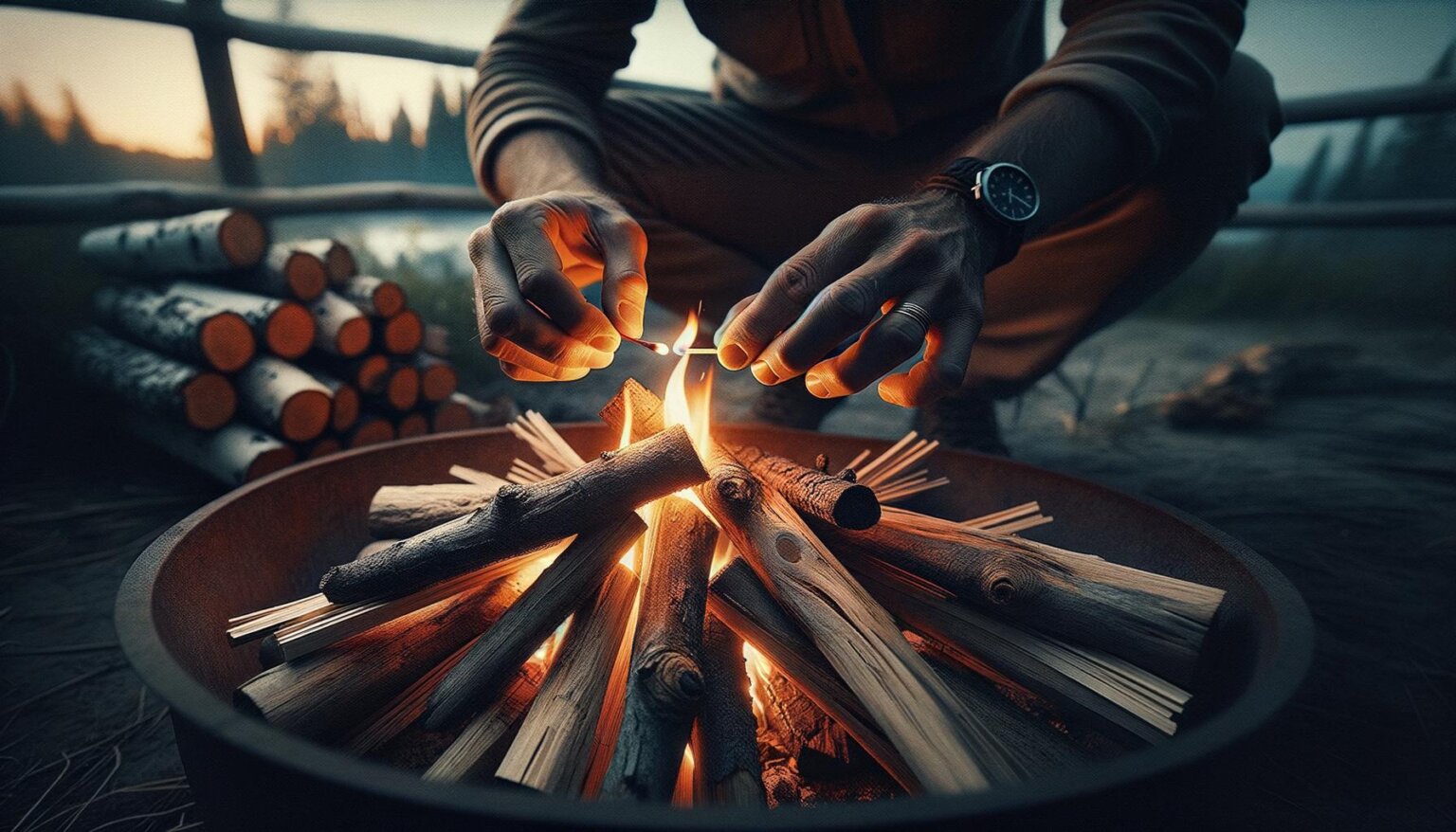 How to Master Fire Pit Lighting Techniques – Custom Fire Pits | Unique ...