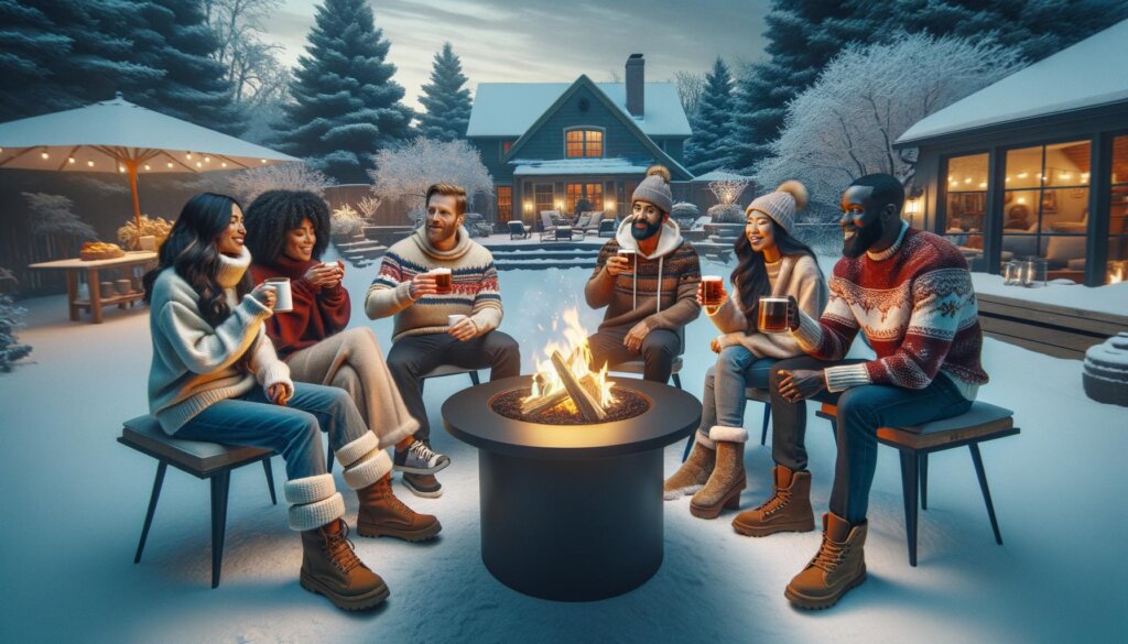 Winter Fire Pit Usage: Essential Guide - Custom Fire Pits | Unique Fire ...